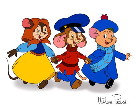 Fievel Olivia And Tanya By Nathanparisi On Deviantart