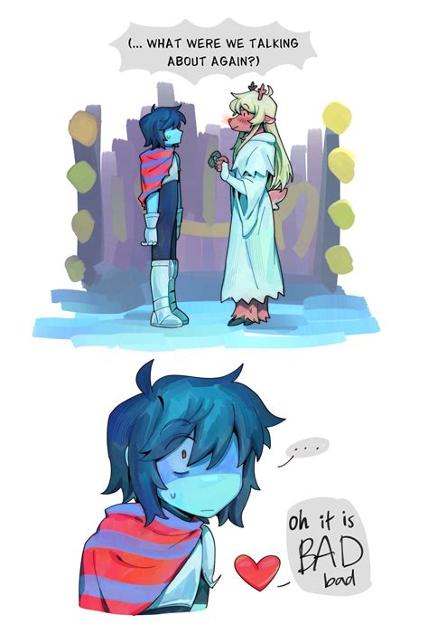 Kris And Noelle Holiday Deltarune Drawn By Goomyloid Danbooru
