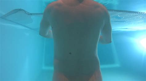Swimming Underwater Nude