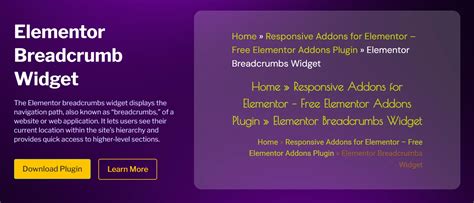 How To Add Breadcrumbs To Elementor Website