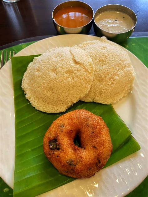 Idli And Vada With Sambhar Authentic South Indian Delicacy