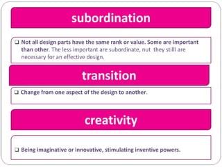Fundamental Of Arch Element And Principle Of Designppt