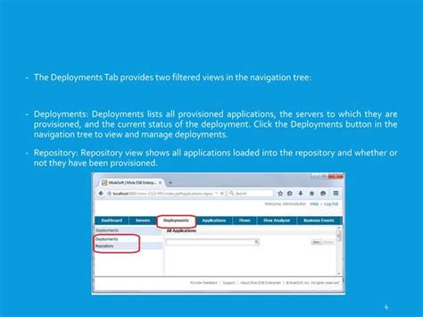 Deploy Mule Application Ppt