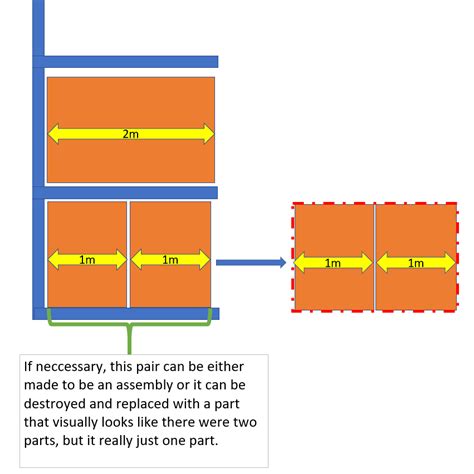 More Than One Part On The Same Buffer Shelf Level Depending On The Product Size Process
