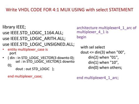 vhdl programming pptx programming languages computing