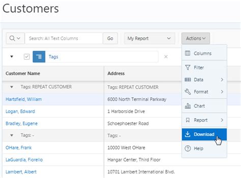 using interactive grid regions in oracle application express 5 1