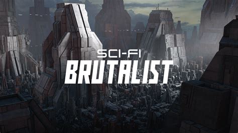 Artstation Sci Fi Brutalist Resources