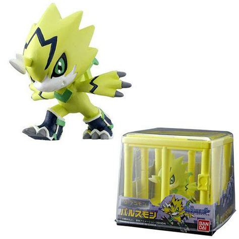 Bandai Digimon Adventure Agumon Pulsemon Figuras De Acción Modelo Gashapon Colección Hobby
