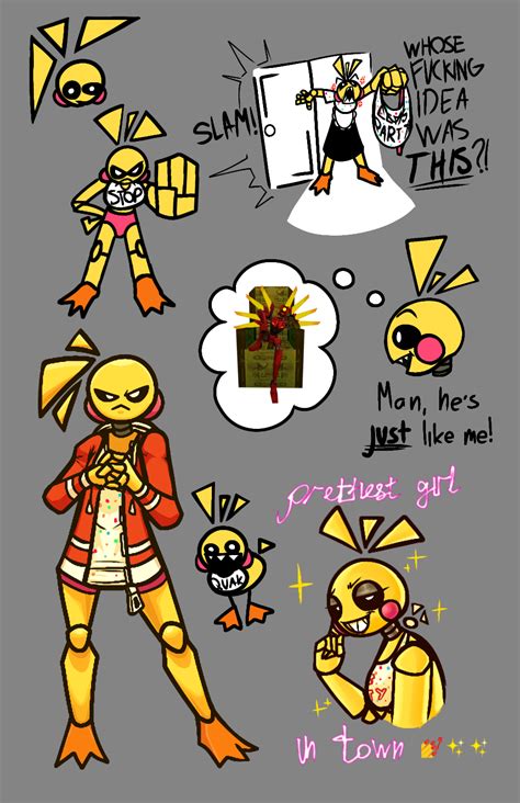 Toy Chica Doodle Page By Nanodude78 On Newgrounds
