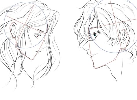 Referencia De Dibujo De Rostro Masculino