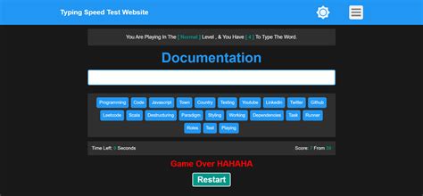 GitHub MohammedNaderAlGhussin TypingSpeedTest
