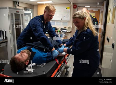 Us Coast Guard Petty Officer 2nd Class Matthew Anderson And Chief