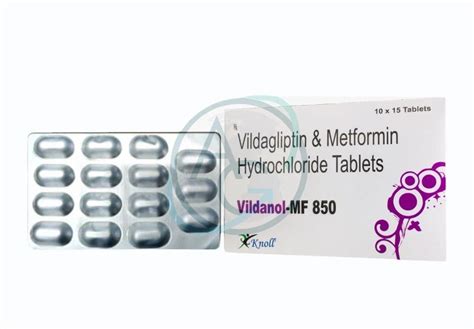 Vildagliptin And Metformin Hydrochloride Tablets At ₹ 120 Box In Mumbai