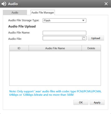 Audio File Manager