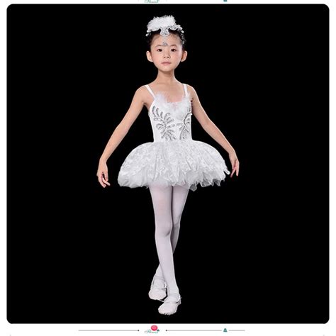 Robe De Ballet Pour Filles Costume De Danse Classique Pour Enfants