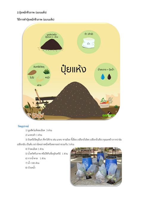 แผนการเรียนรู้การทำปุ๋ยหมักชีวภาพ กศน ตำบลบัวทอง หน้าหนังสือ 8 พลิก Pdf ออนไลน์ Pubhtml5