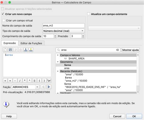 Como Preencher A Tabela De Atributos Automaticamente No Qgis