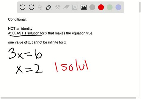 Solved What Is A Conditional Equation Give An Example