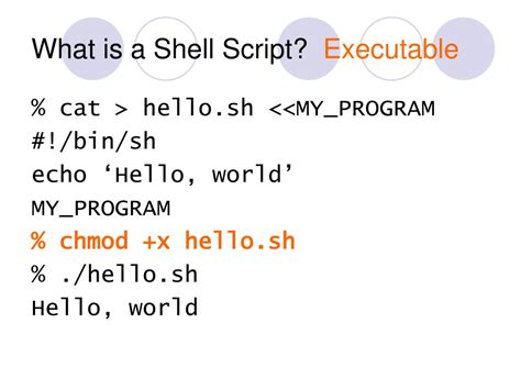 Ppt Unix Shell Scripting Basics Powerpoint Presentation Free Download Id2355136