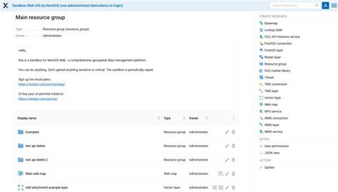 Whats New In Maps And Data NextGIS