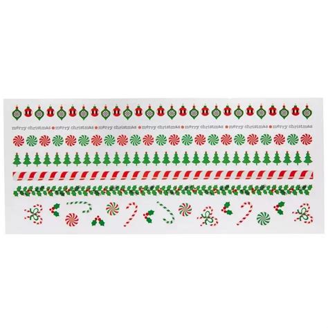 Cutesy Christmas Border Stickers Country Croppers