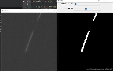 Opencv利用createtrackbar手动调节adaptivethreshold阈值opencv Adaptivethreshold 动态调整 Csdn博客