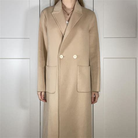 Zara Womens Tan Coat Depop