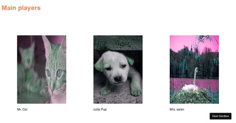 Image Card Demo Codesandbox