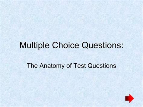 PPT Multiple Choice Questions PowerPoint Presentation Free Download ID 486551