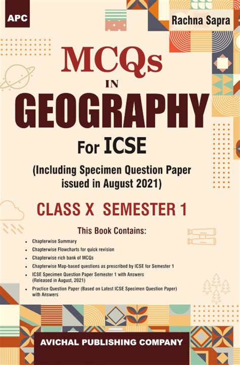 Mcqs In Geography For Icse Semester I Class X Apc Books