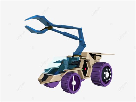 Autonomous Armored Robot With Grasping Appendage For Expedition Space