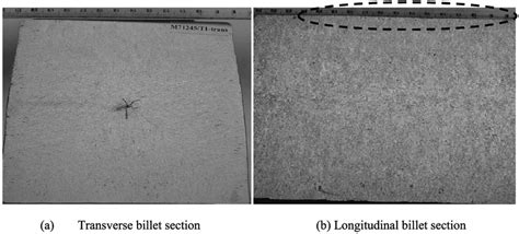 Macrostructure Of A Transverse 130 × 130 Mm Square And B