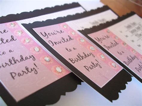 Diy Birthday Invitations