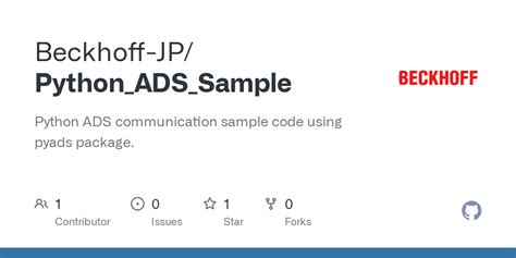 Github Beckhoff Jppythonadssample Python Ads Communication Sample