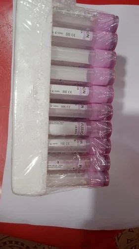 Plastic Test Tube Edta 100 Double Cap At Rs 230pack In Nagpur Id