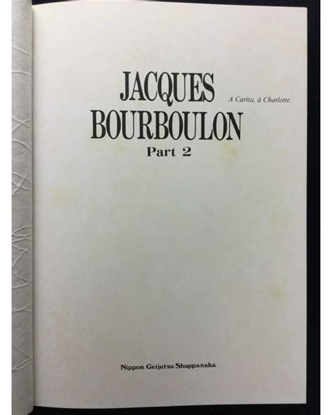 Jacques Bourboulon Part