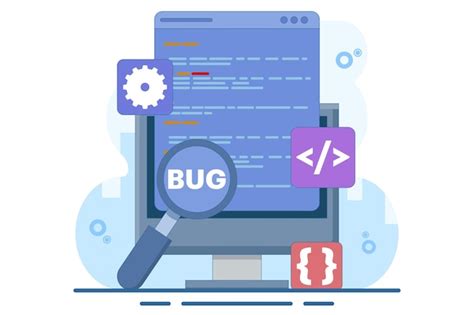 Premium Vector Vector Illustration About Bug Report Concept Or