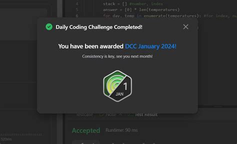 Khyati Satija On Linkedin Elated To Share My Second Leetcode Batch Dcc Daily Coding Challenge