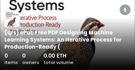 Qrs Epub Free Pdf Designing Machine Learning Systems An Iterative