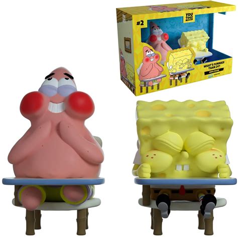 유투즈 스폰지밥 스퀘어팬츠 컬렉션 퍼니어 댄 24 스폰지밥 패트릭 피규어 세트딜리몰