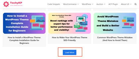 Implementing Wordpress Ajax Pagination Without Plugin