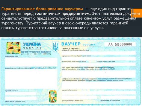 Виды бронирования - презентация онлайн