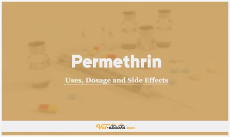 Permethrin Dose For Dogs And Cats Vet Drugs List