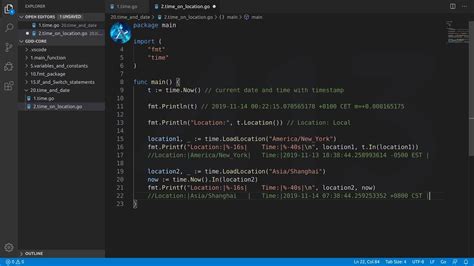 Golang Deep Dive P1 L11 Date And Time Youtube
