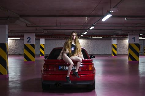 Audi Underground Garage Redhead Free Photo On Pixabay Pixabay