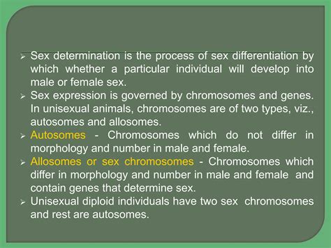 Sex Determination Pptx