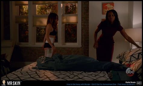 Naked Karla Souza In How To Get Away With Murder