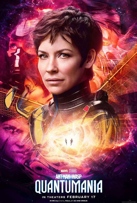 Hope Van Dyne Aka The Wasp Antman Quantumania Poster Quantumania