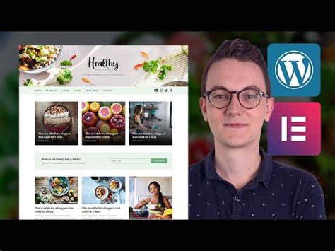 Wordpress Blog With Elementor Full Tutorial For 2020 A Customizable Personal Blog YouTube