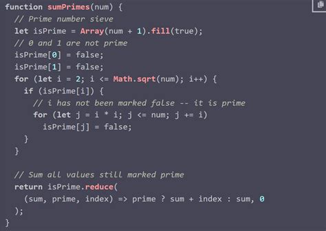 prime sieve logic javascript the freecodecamp forum